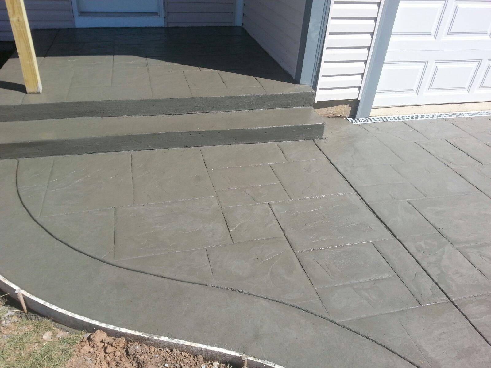 Ashlar Slate with Borders | Blackwater Concrete | Virginia